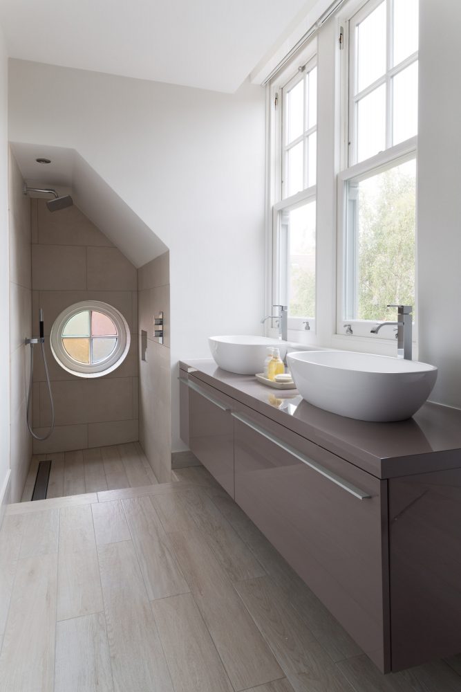 Maximising an awkward space | Bathroom Inspiration