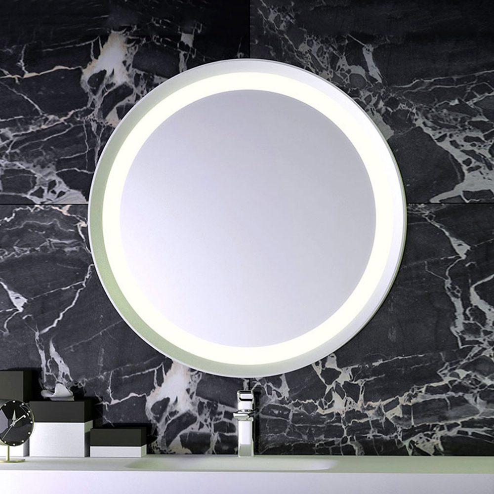 Globe Illuminated Mirror | Mirrors and Cabinets