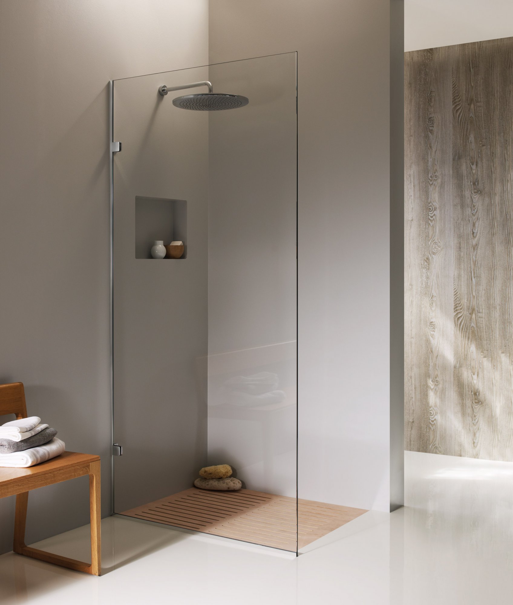 Frameless Monaco - Fixed Shower Panel | Wet Room Panels