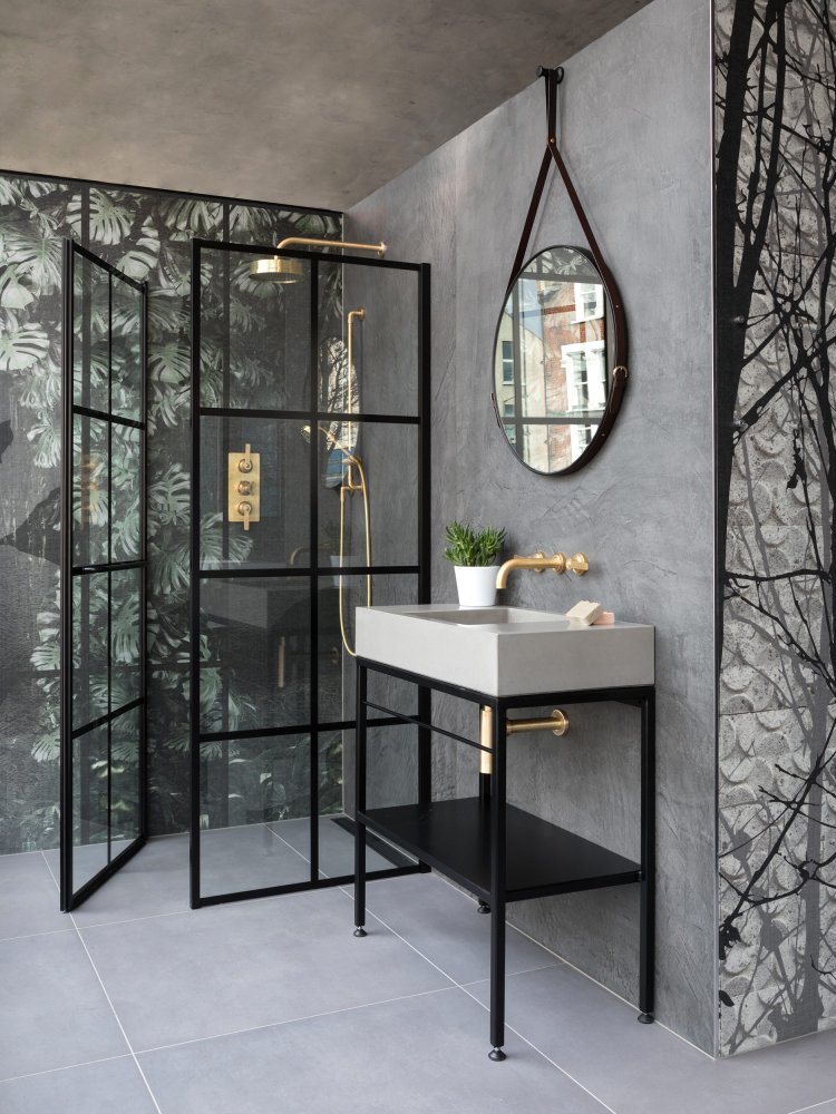 Industrial Shower | Bathroom Inspiration