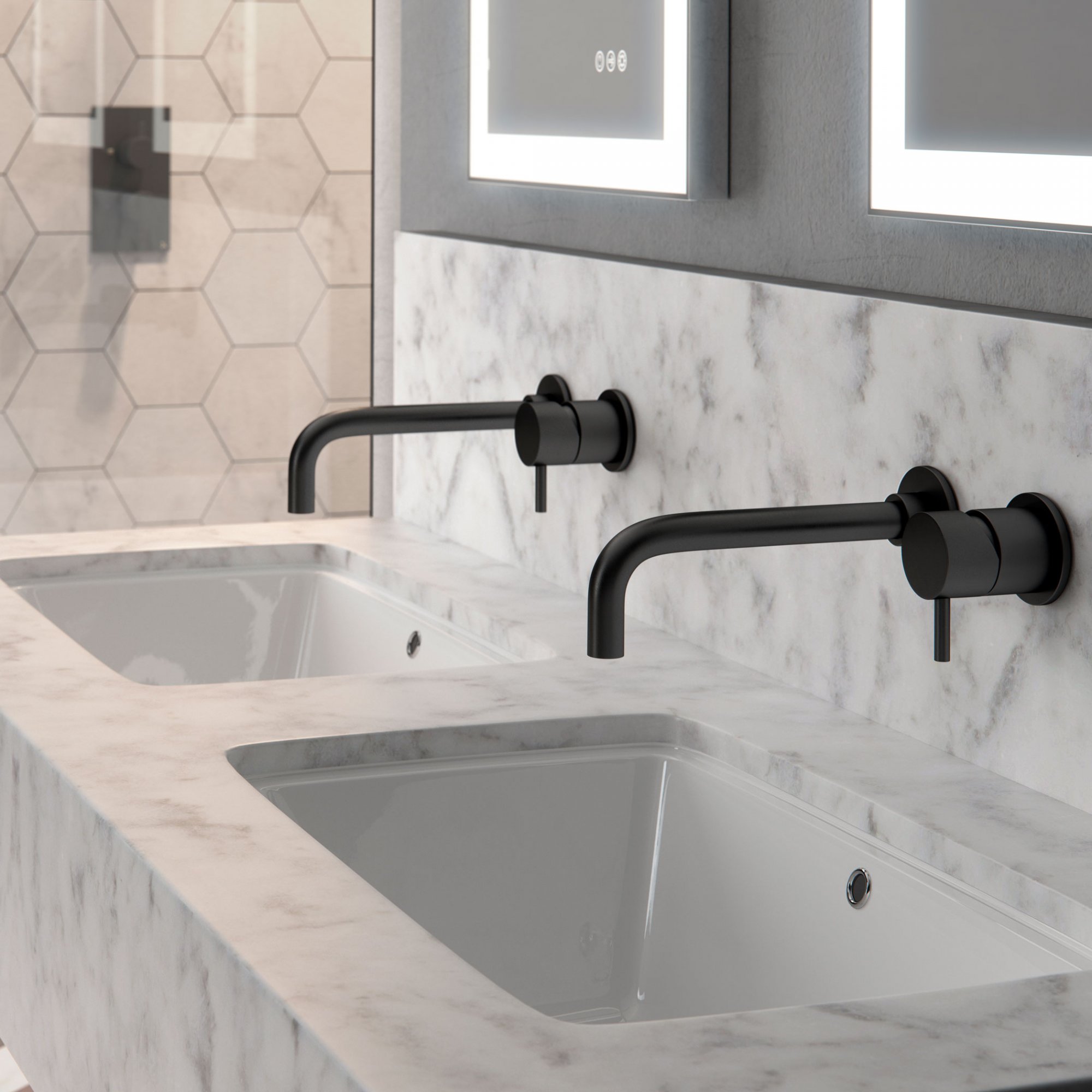 MPRO Wall-mounted Mixer | Basin