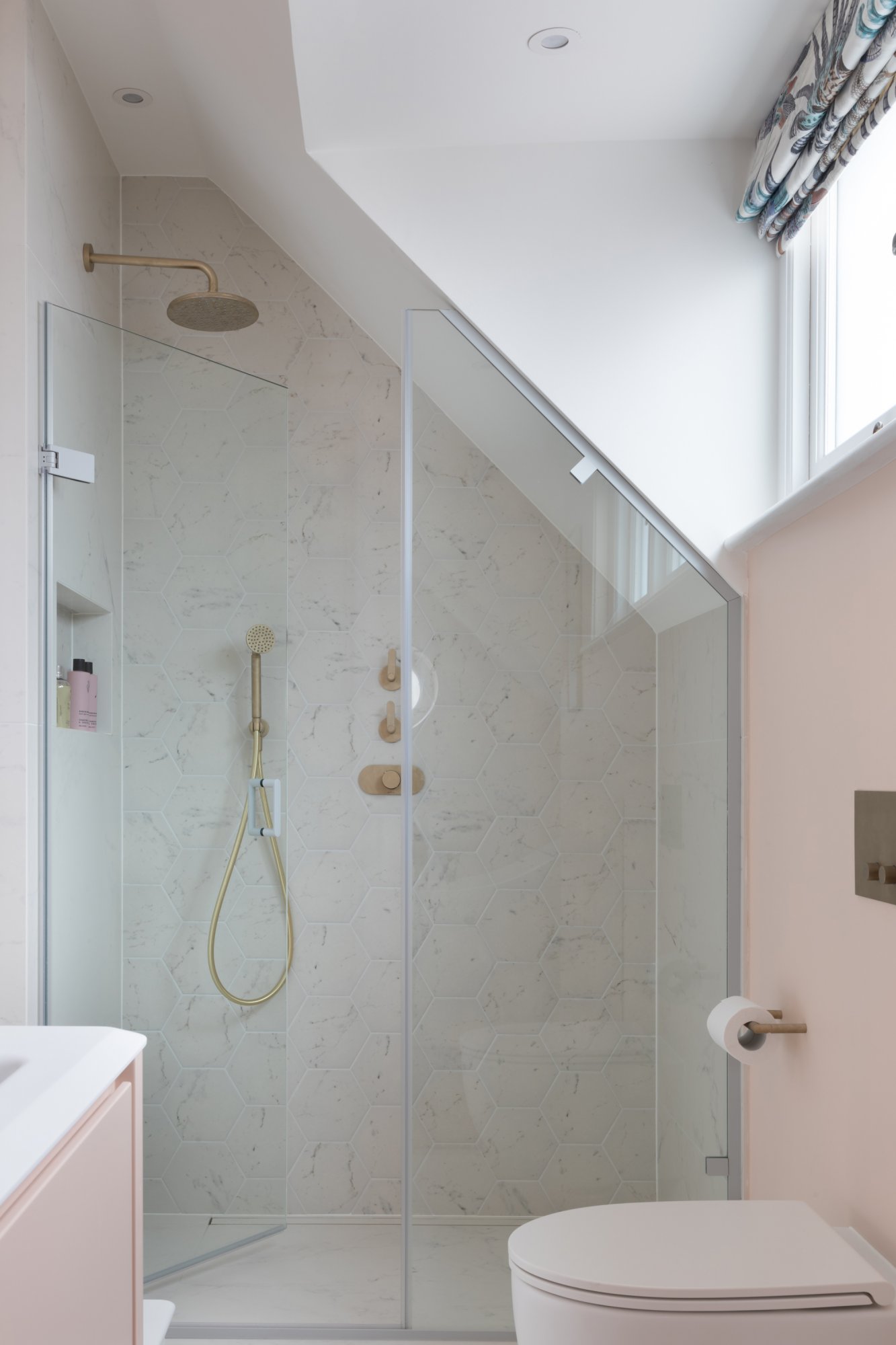 Powder Pink En-Suite | West One Bathrooms Case Study