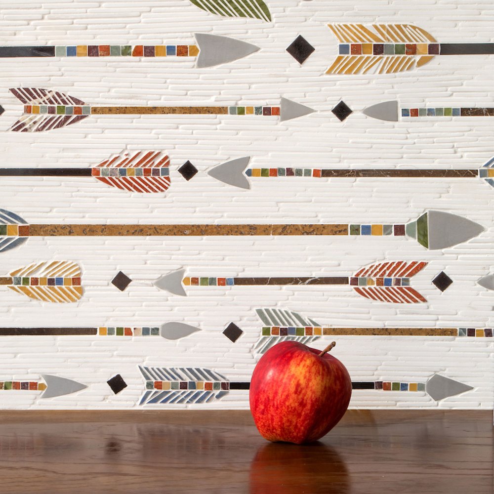 Arrow Rows | Bathroom Tiles