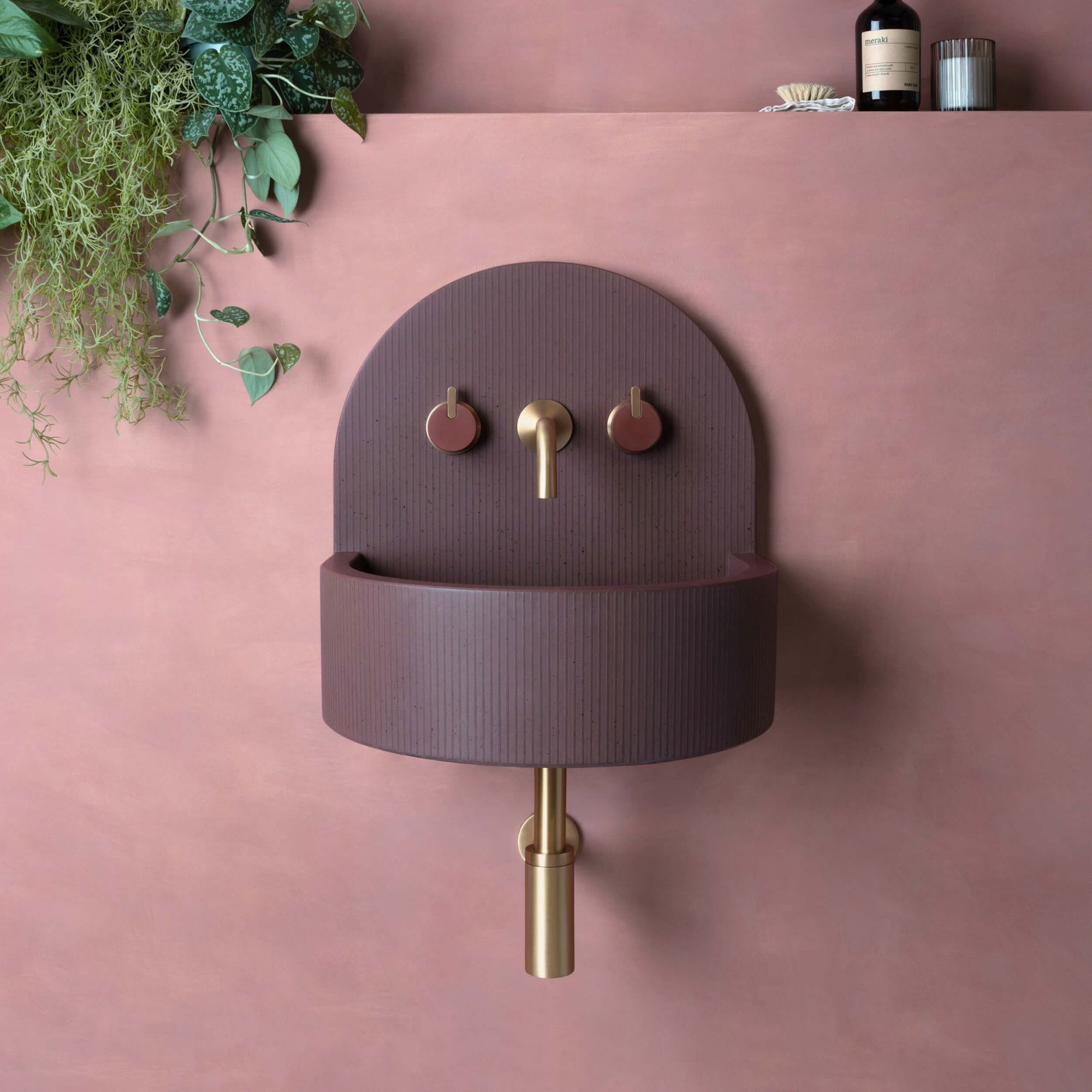 Elma Concrete Basin | Wall Mounted/Pedestal Basins