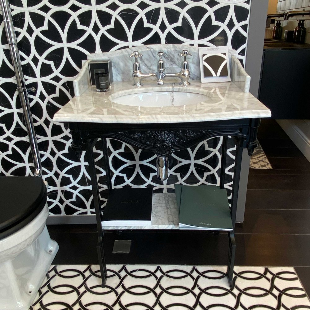 Bespoke Confetti Pink Edwardian Basin | Wall Mounted/Pedestal Basins