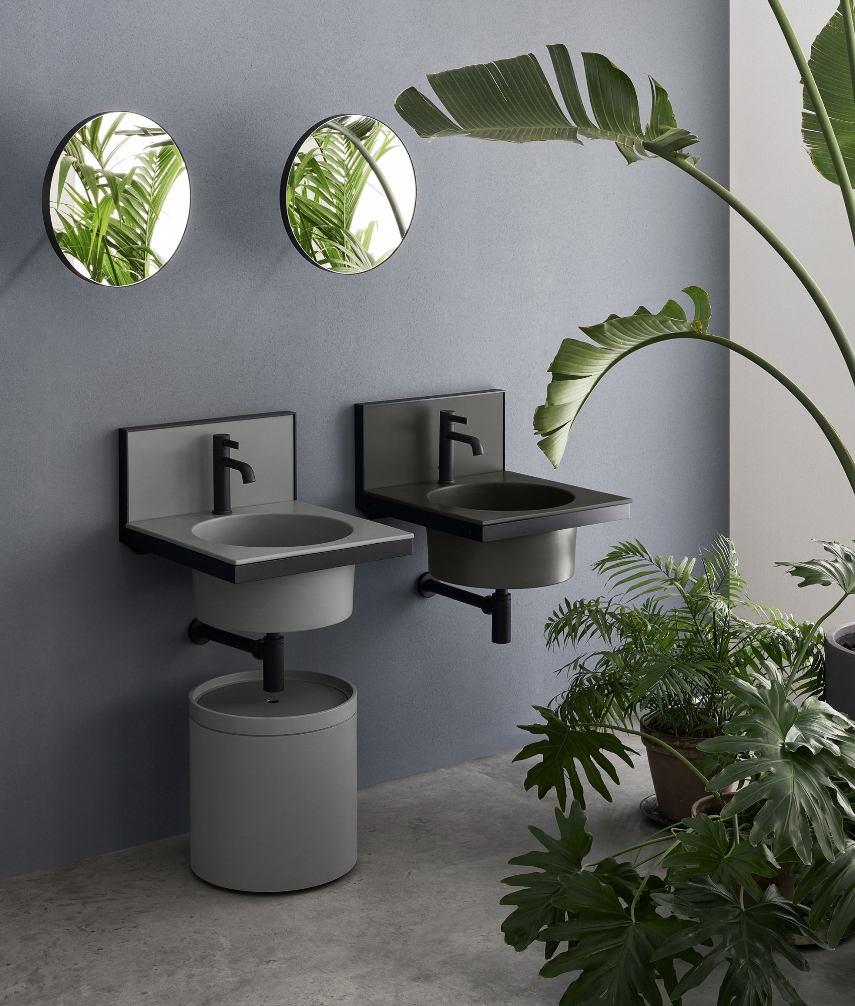 Elle | Wall Mounted/Pedestal Basins