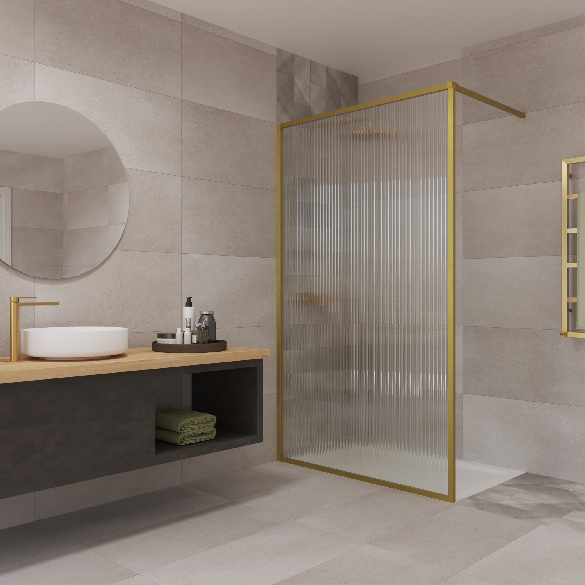 Portrait Fixed Panel Collection | Wet Room Panels