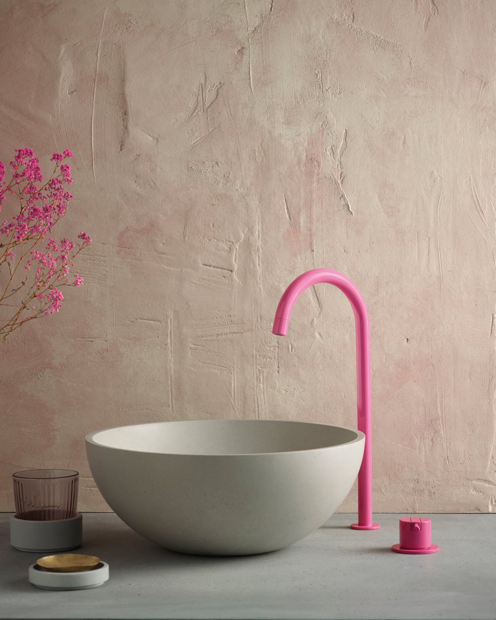 Coloured Brassware | Bathroom Inspiration